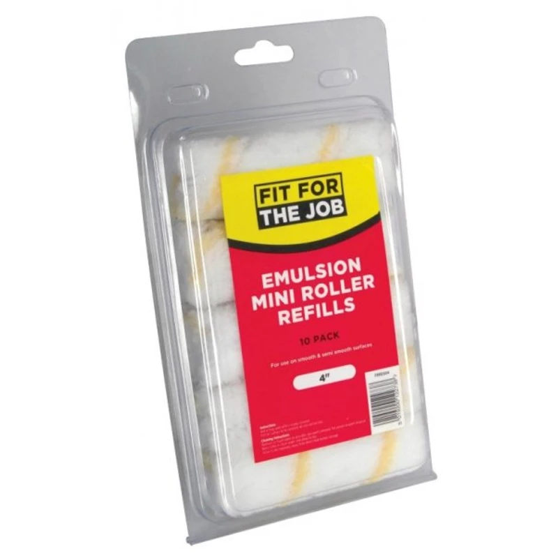 10PK MINI EMULSION REFILLS 100MM - 4"