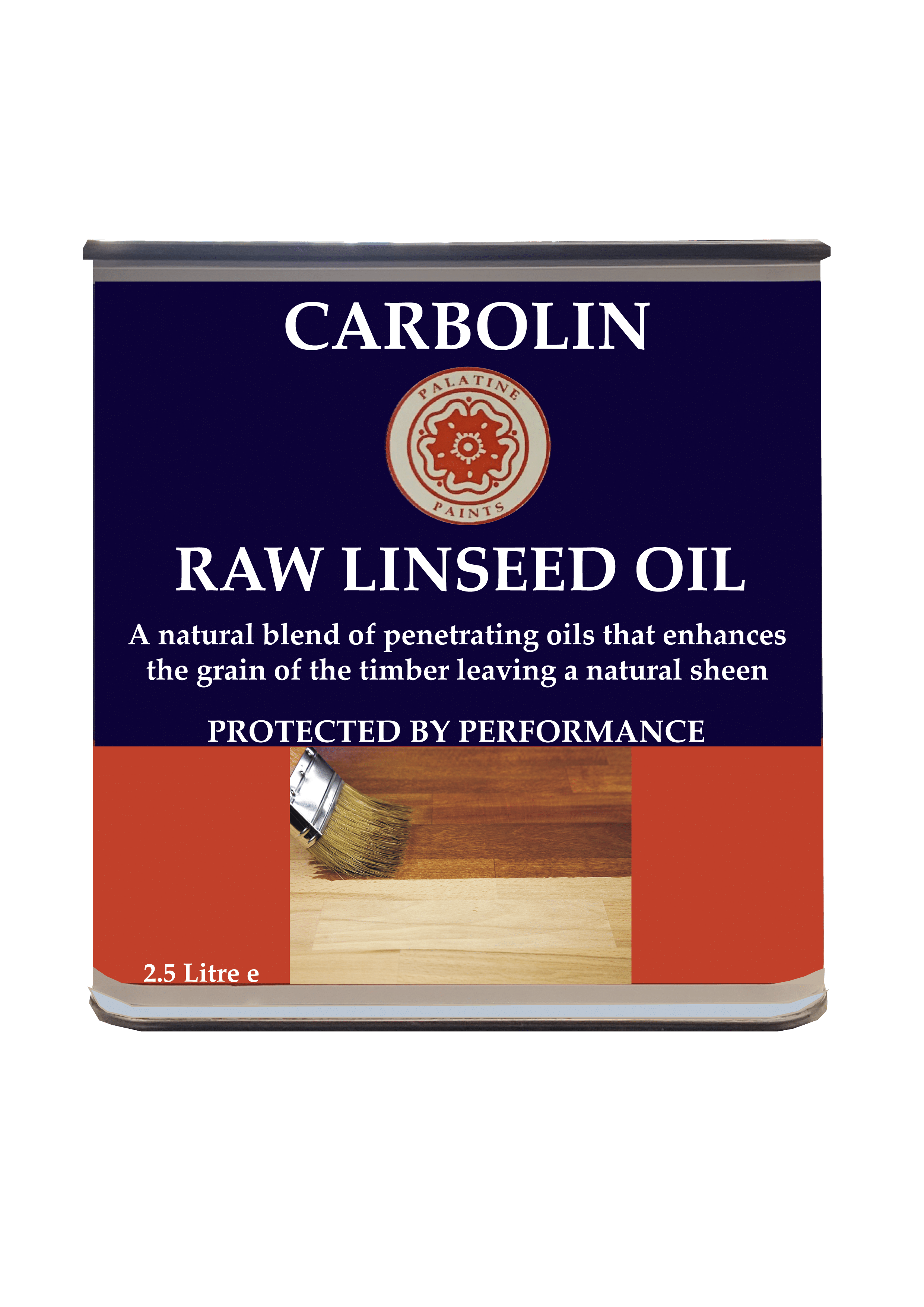 Raw Linseed Oil - Palatine Paints - Natural oil protection for wood