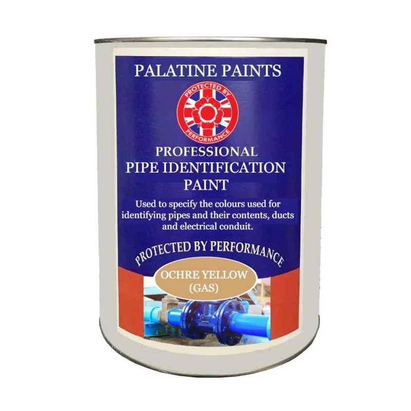 Gas Pipe Identification Paint | Yellow Ochre Paint