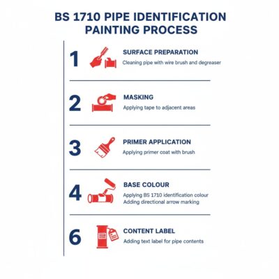 BS 1710 Colour Chart & Pipe Marking Compliance Guide UK | Palatine Paints